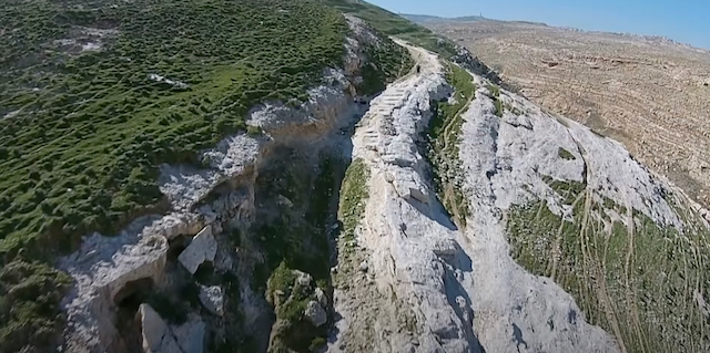 Wadi Qelt 4 Ancient Roman road – gregoryjenks